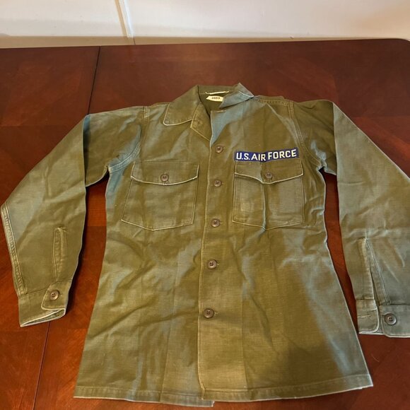 Foster Industries | Shirts | Vintage Us Air Force Og7 Utility Shirt ...